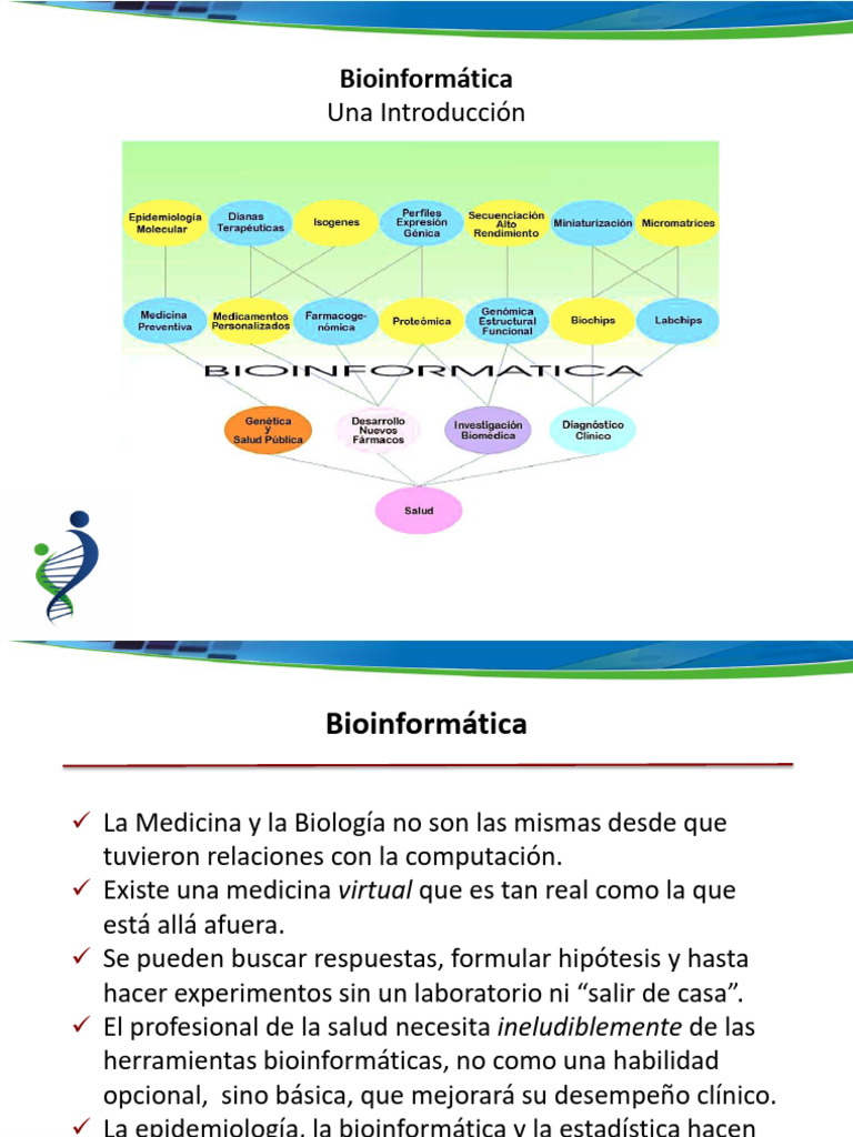 2.bioinformatica MRJ - 2025 | PDF | Bioinformática | Datos