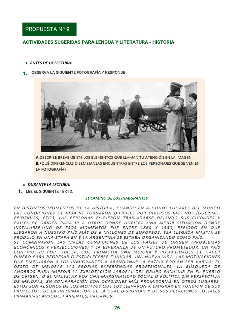 Actividad Diagnóstica 2025.pdf - 20250325 - 095232 - 0000 | PDF | Inmigración