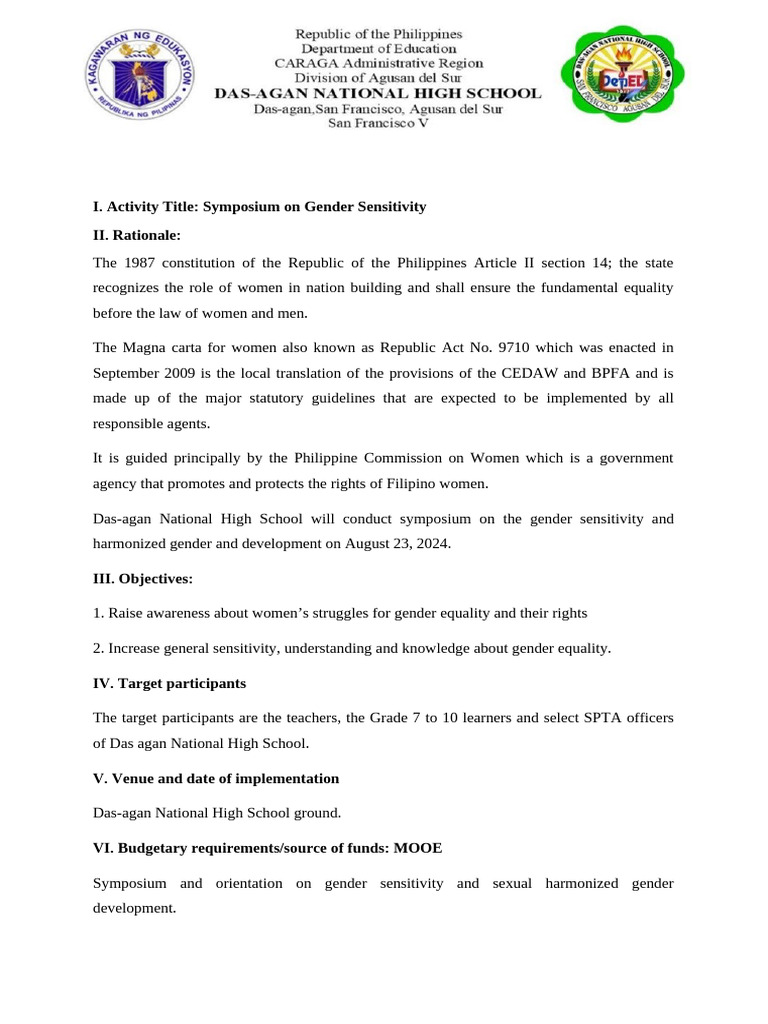 Activity Design Gad Topics | PDF | Justice | Crime & Violence