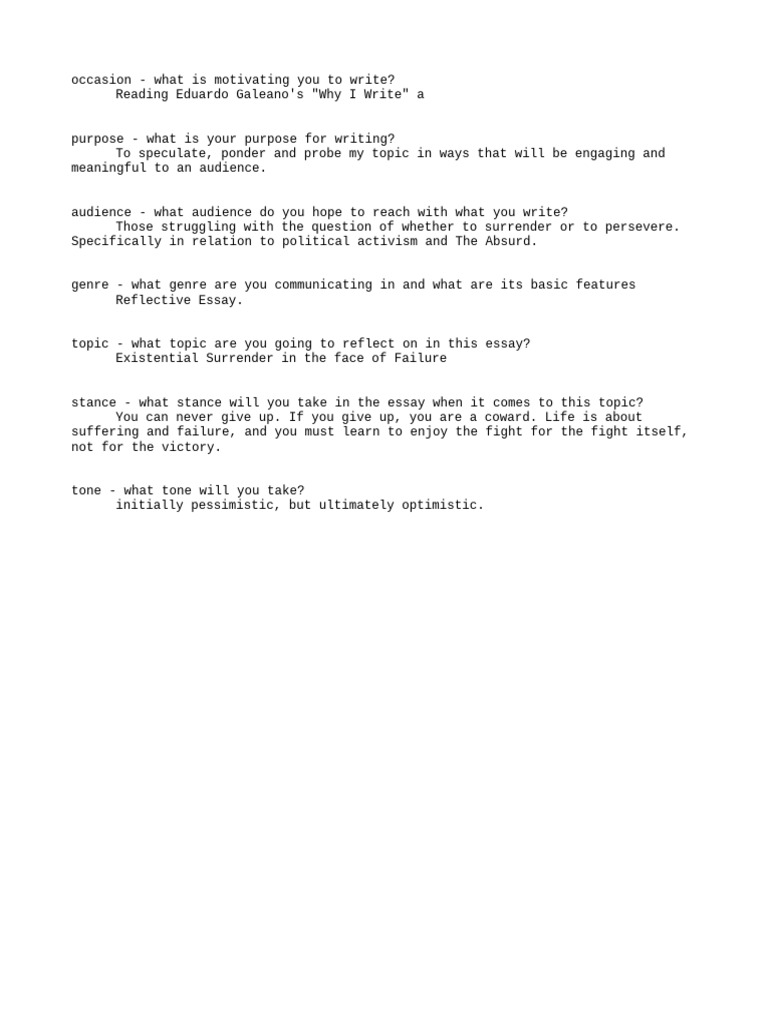 Early Draft | PDF