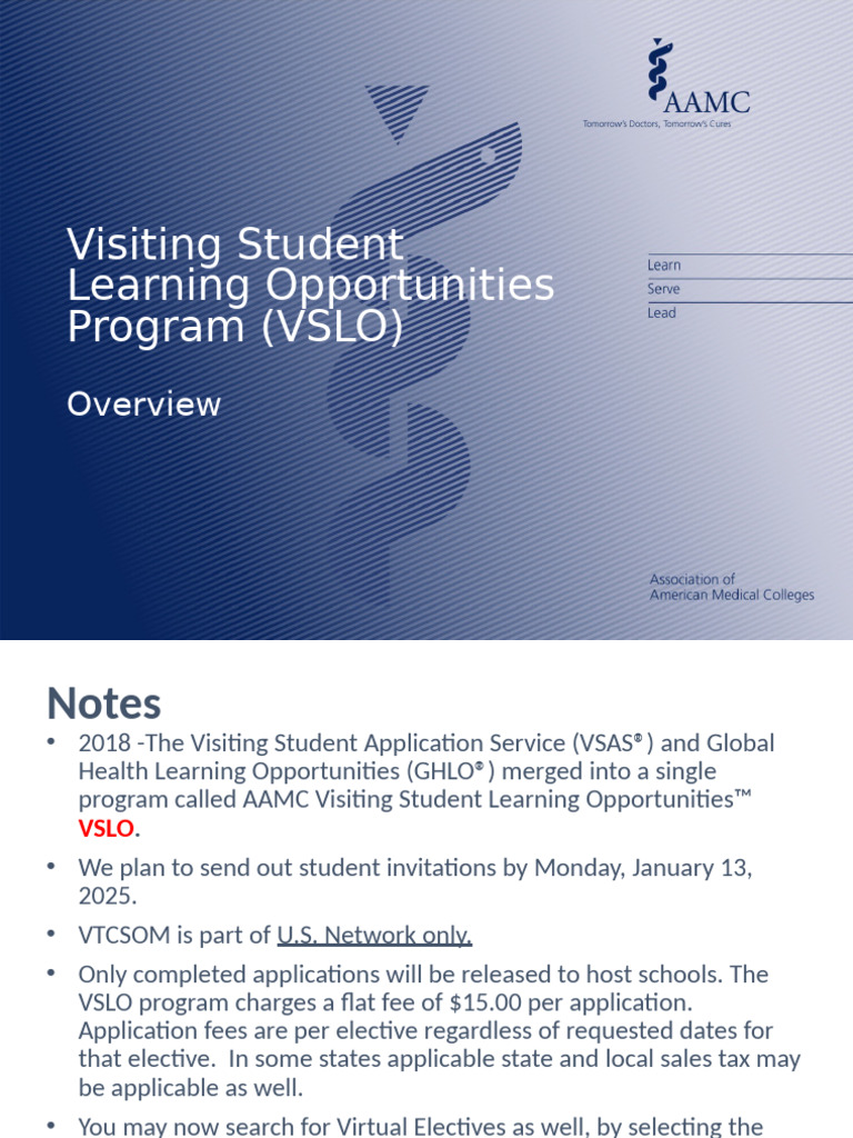 VSLO Presentation 2025 | PDF