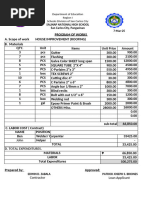 Homeroom Financial Report | PDF