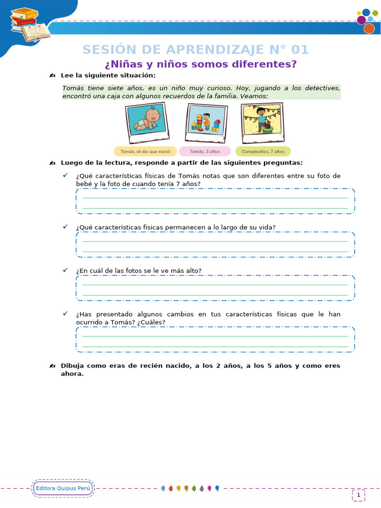 Anexo de Sesiones de Aprendizaje - Semana 1 - UD II - Editora Quipus Perú | PDF | Patógeno ...