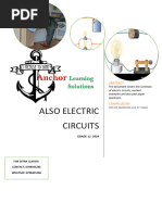 Grade 12 Electric Circuits Notes Summarized | PDF | Electrical ...