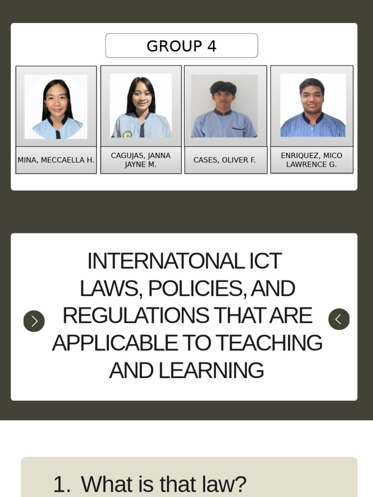 International Ict Laws | PDF