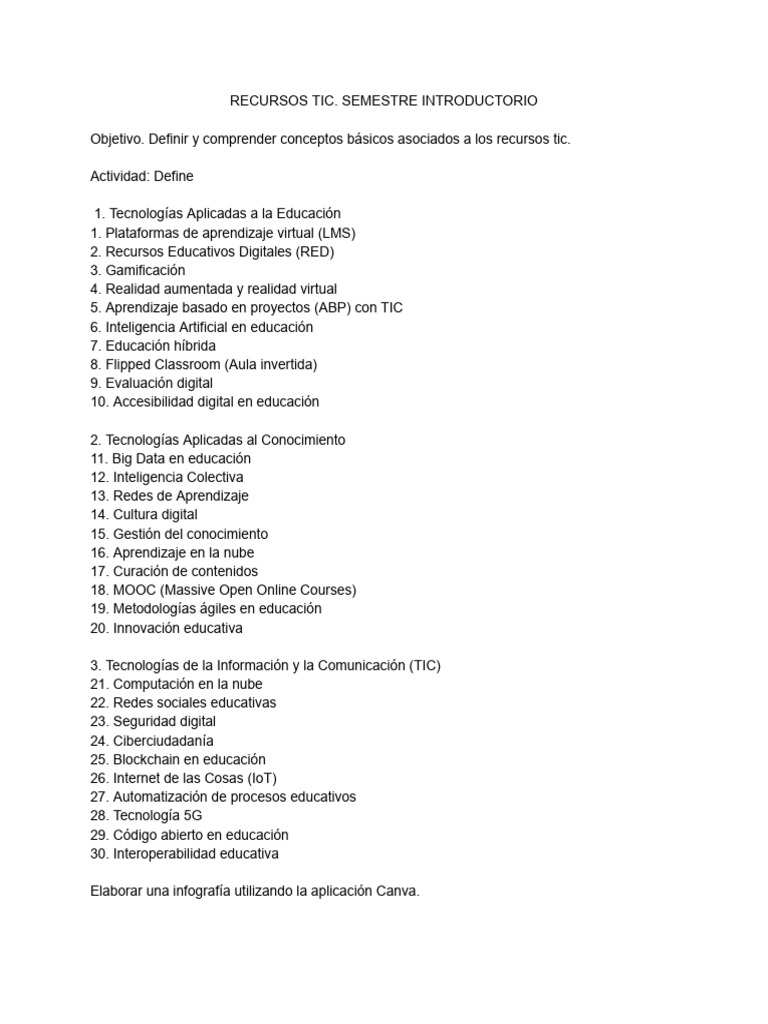 Recursos TIC en Educación: Guía Introductoria | PDF