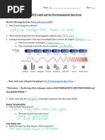 Electromagnetic Spectrum Drawing Guide | PDF | Electromagnetic Spectrum ...