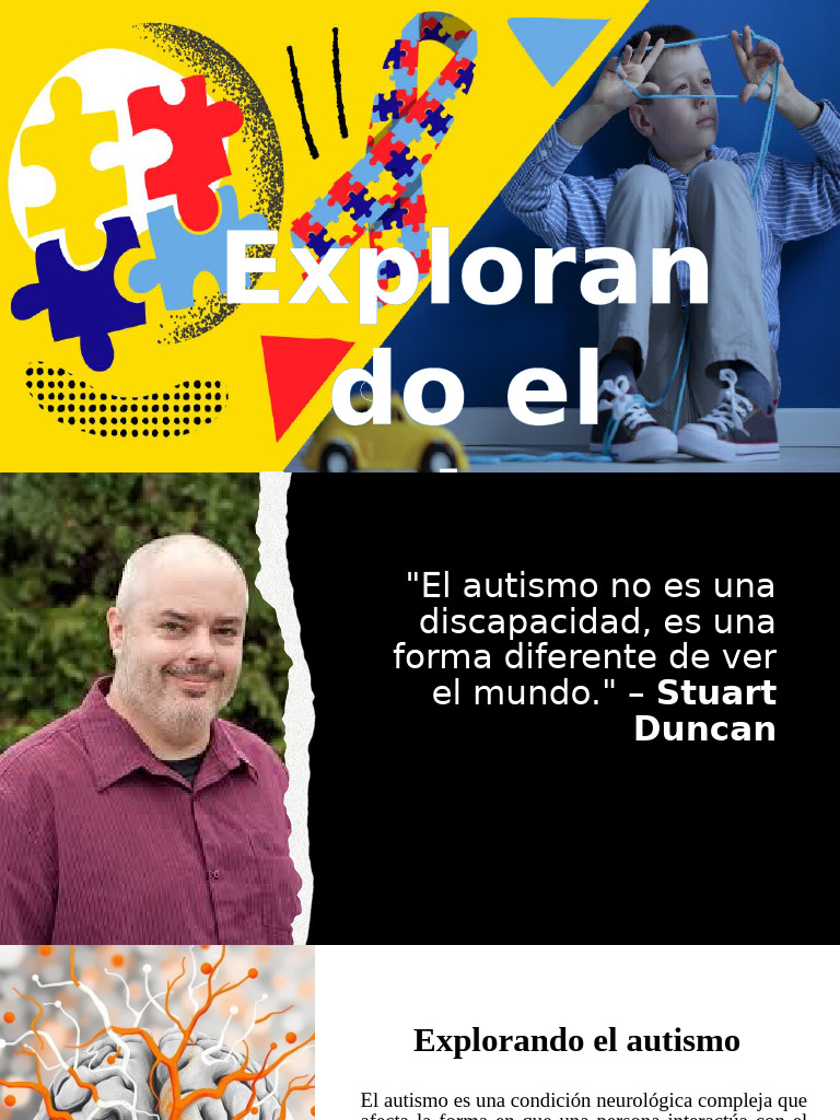 Explorando El Autismo Una Guia para La Comprension y La Inclusion | PDF ...