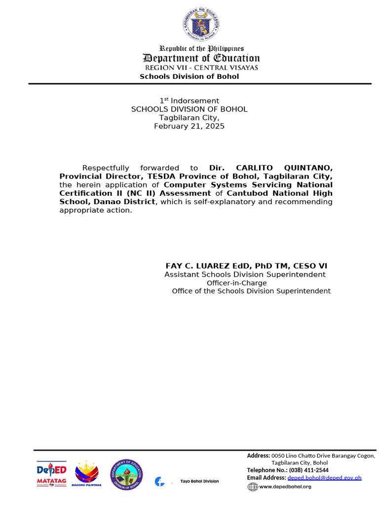 Indorsement Students | PDF