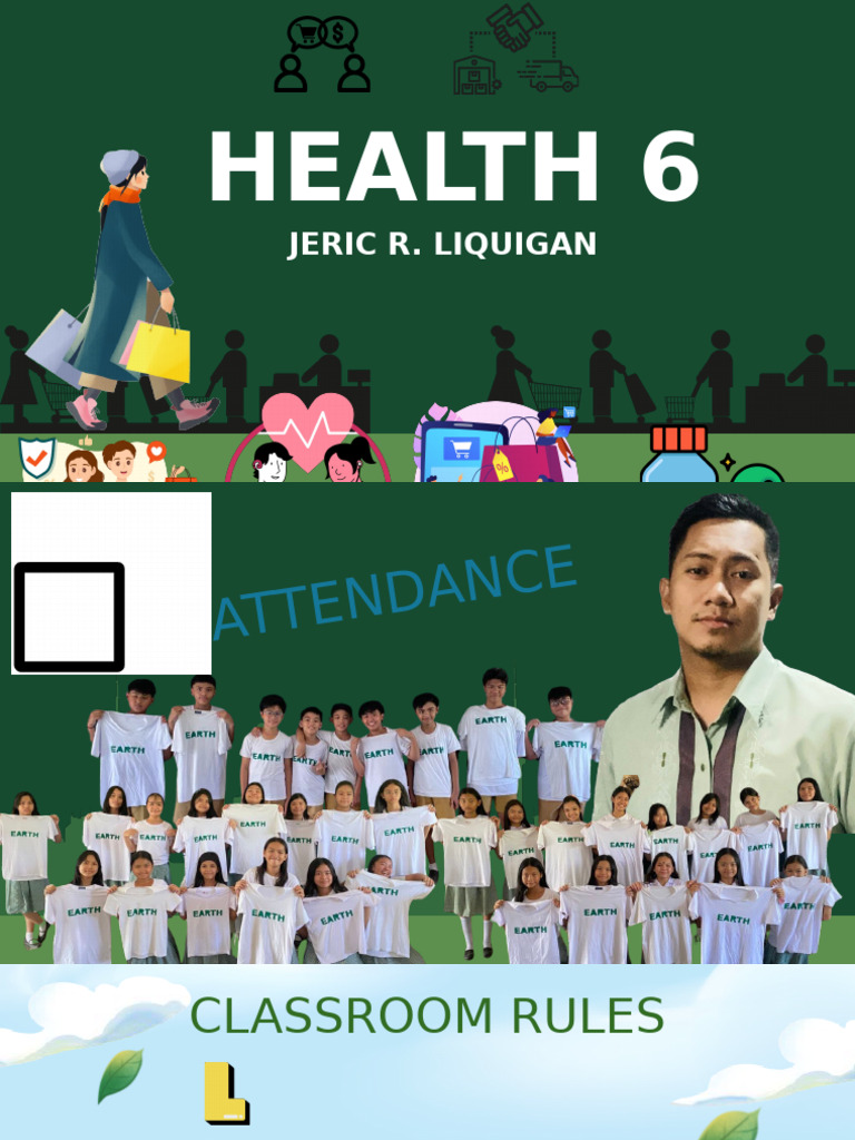 Classroom Rules and Health Concepts | PDF | Pharmacy | Health Sciences