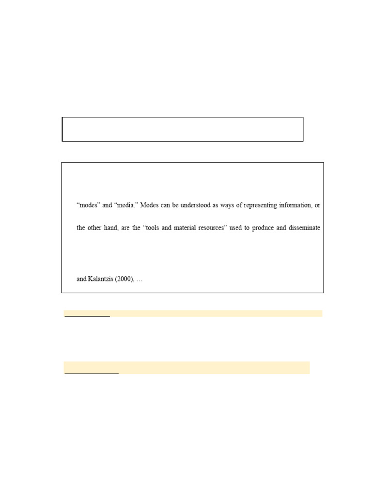 Guia Clase 2 Modes and Media 2c2024 | PDF | Lingüística