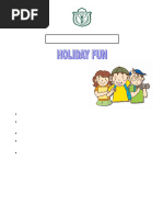Holiday Homework UKG | PDF