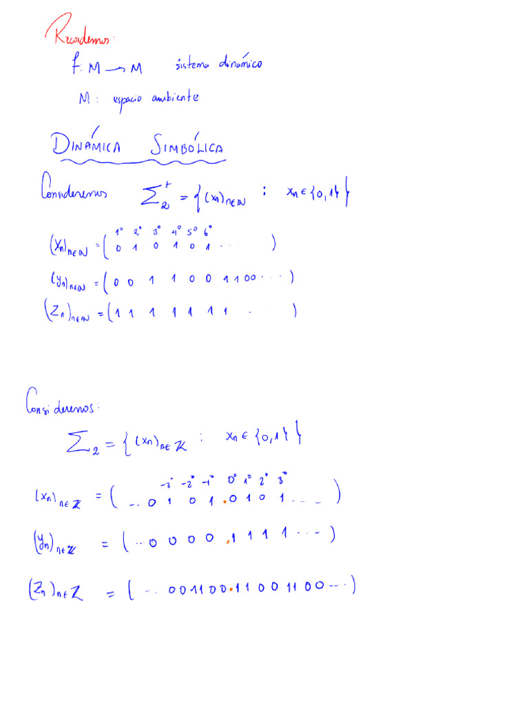 2°dinamica Simbolica | PDF