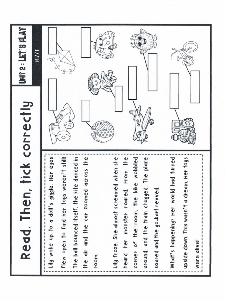 Let's Play_Writing Activity | PDF