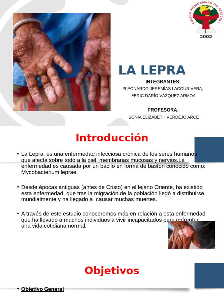 La Lepra | PDF | Lepra | Mycobacterium