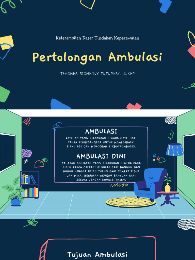 Pertolongan Ambulasi Materi Kelas XI Keperawatan | PDF