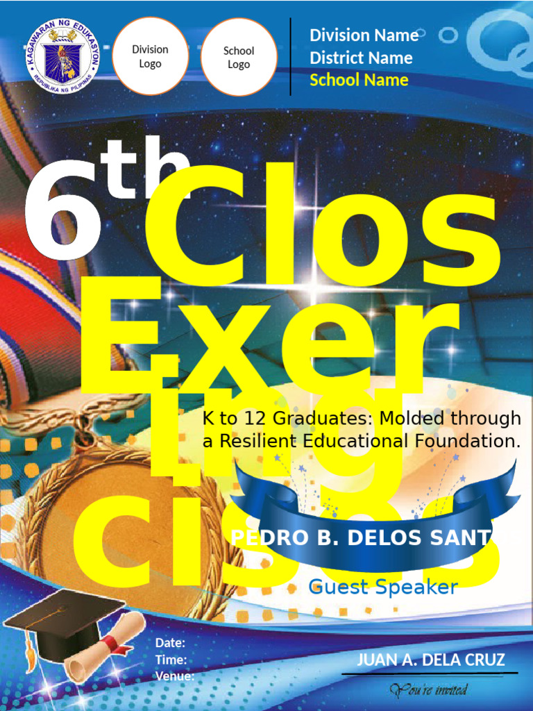 Blue Programme Editable | PDF