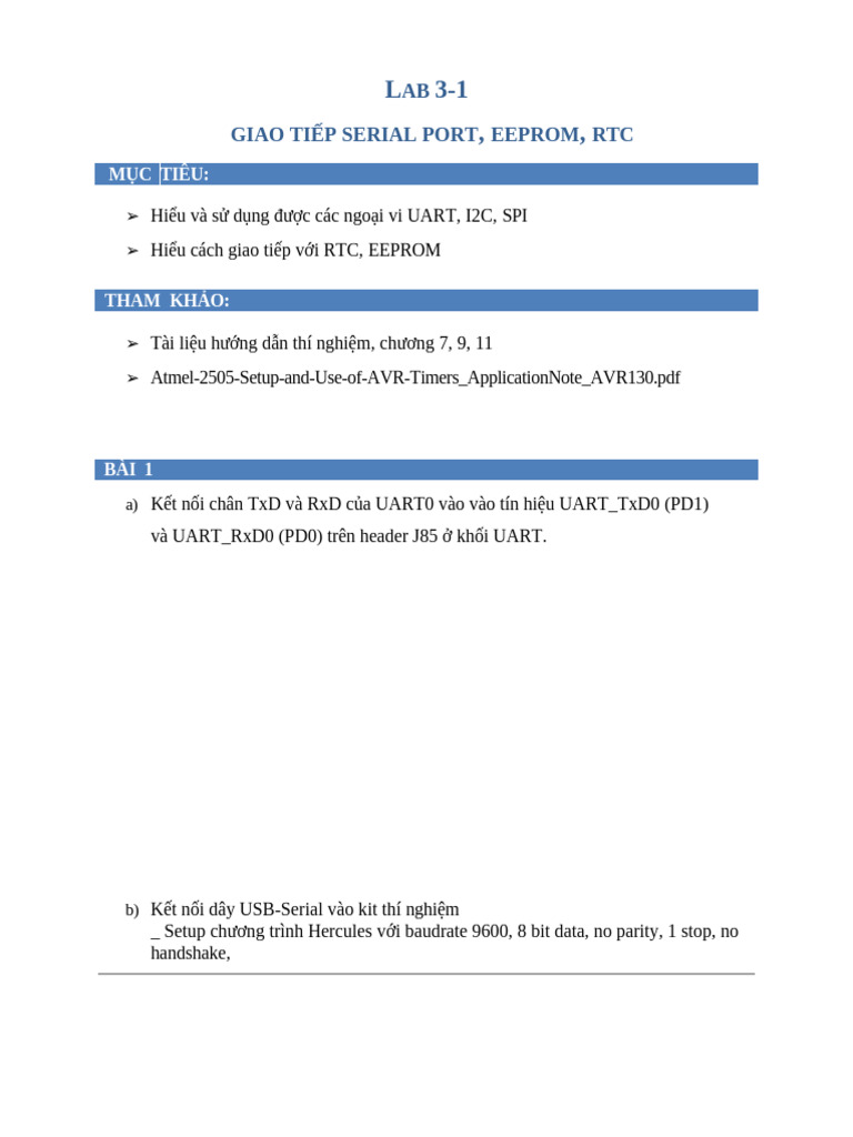 Bao Cao Thi Nghiem Lab 3 | PDF