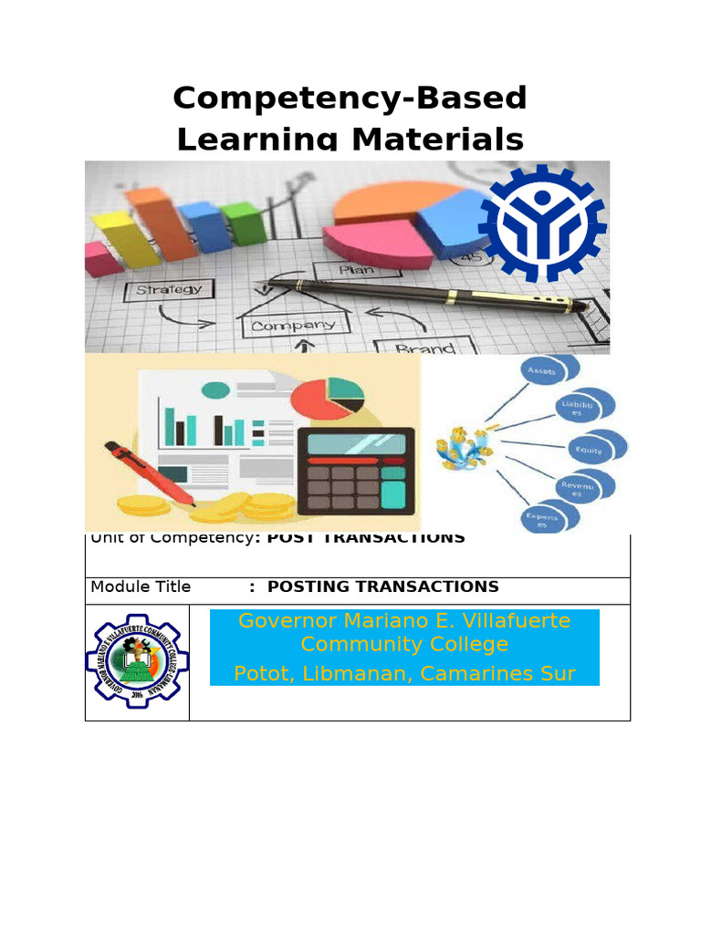 2. CORE CBLM BOOKKEEPING | PDF | Debits And Credits | Bookkeeping