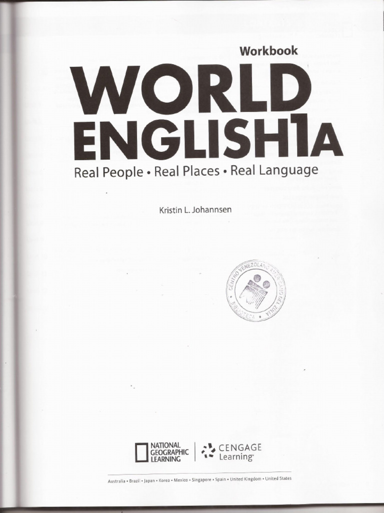 07 CEVAZ World English 1A Workbook (45) ® | PDF