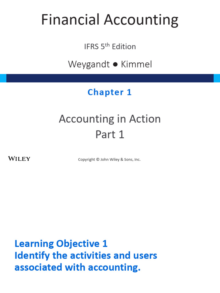 Chapter 1 Accounting in Action (Part 1) | PDF | International Financial Reporting Standards ...