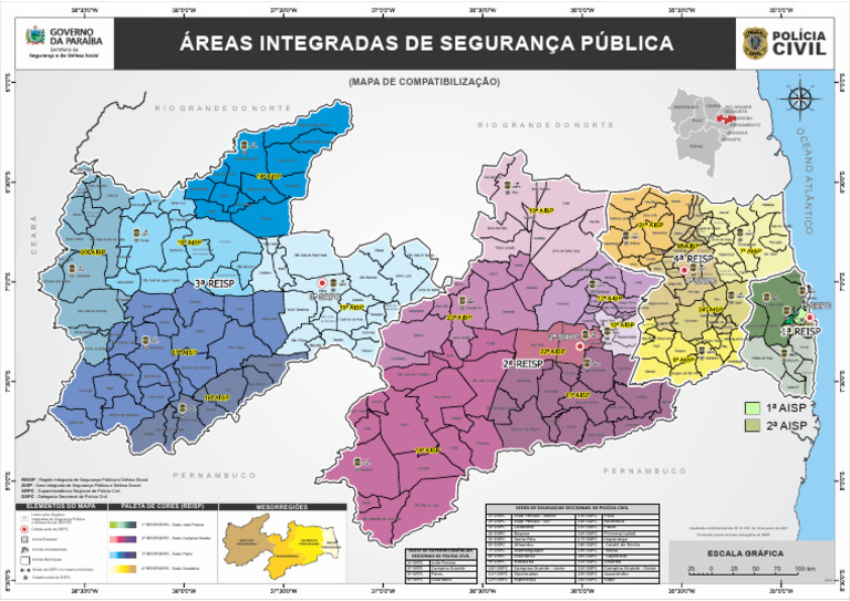 Mapa Compatibilizacao Novo 4-srpc 24-dspc Versao PCPB | PDF | Brasil