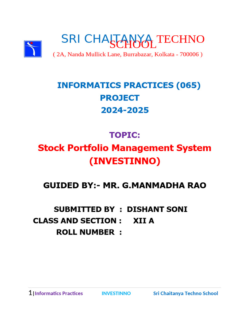 Board - Project - INFORMATICS PRACTICES - Investinno - Documention ...