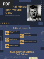 Gacy's Forensic Psychological Profile | PDF | Psychological Concepts ...