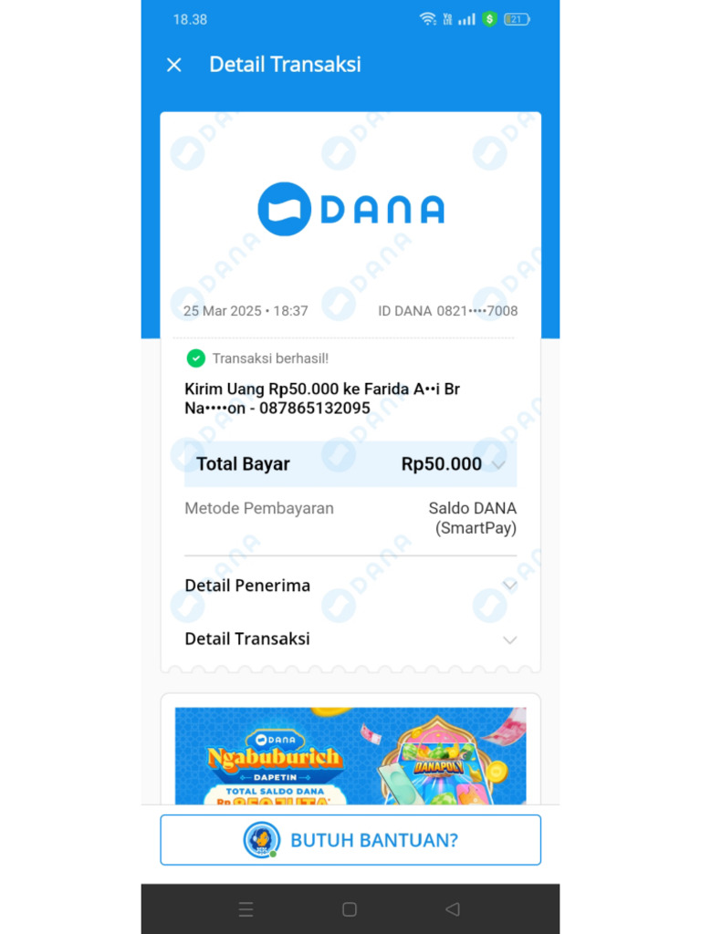 Bukti TF Dana | PDF