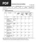 Assets and Liabilities Declaration Form | PDF | Private Sector ...