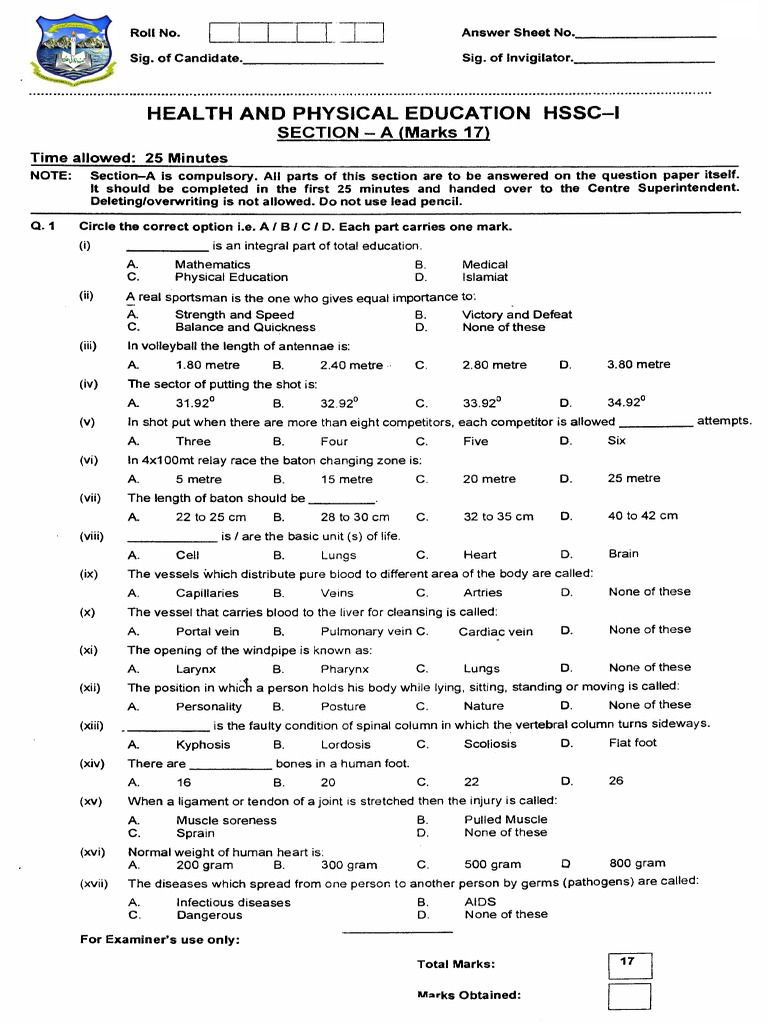Health&Physical Education | PDF