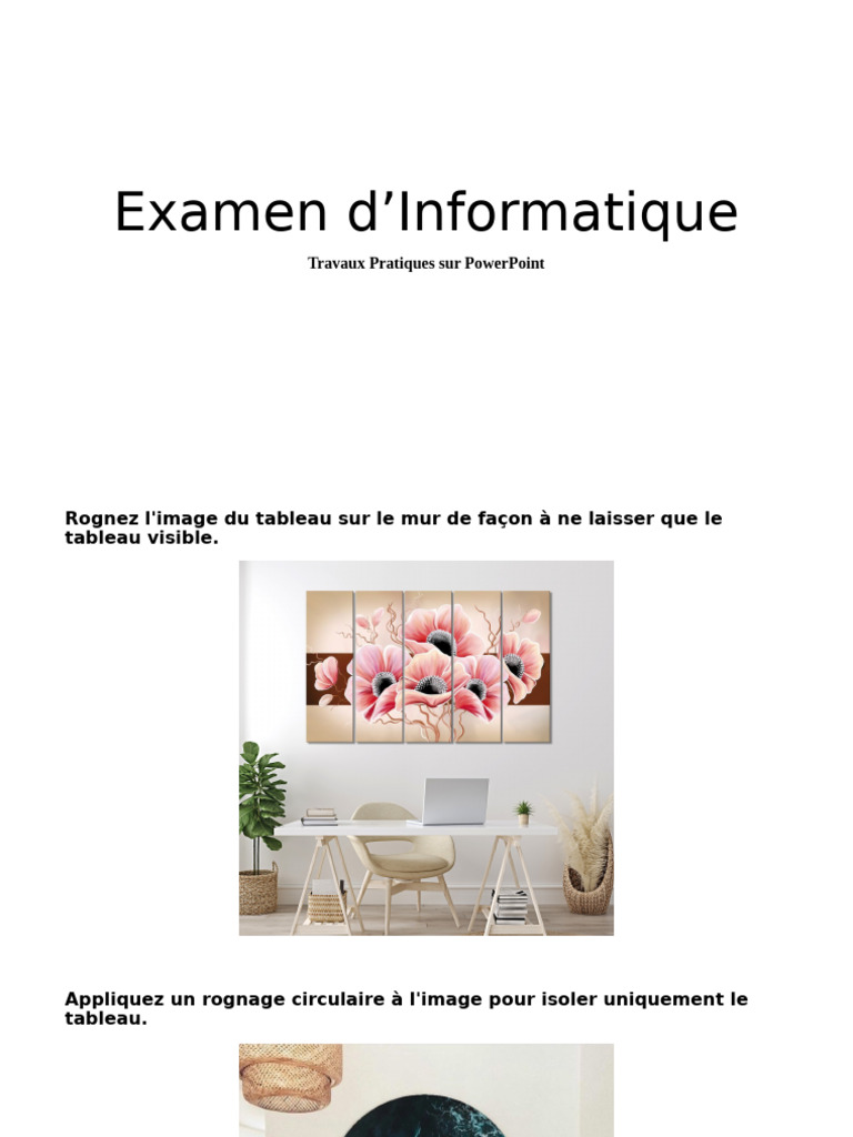 Examen d’Informatique | PDF