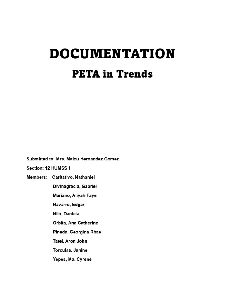 Innovative PETA-Inspired Fashion Outfits | PDF | Human Appearance ...