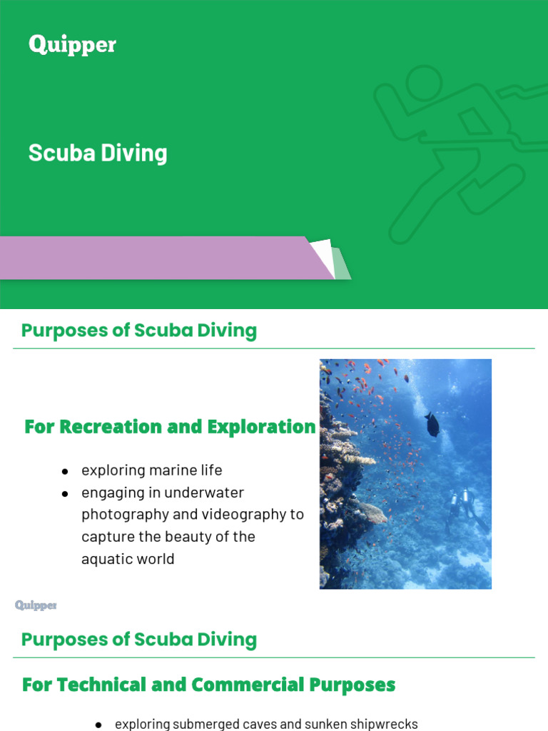 Scuba Diving and Safety Precaution in Aquatic Activities | PDF | Scuba ...