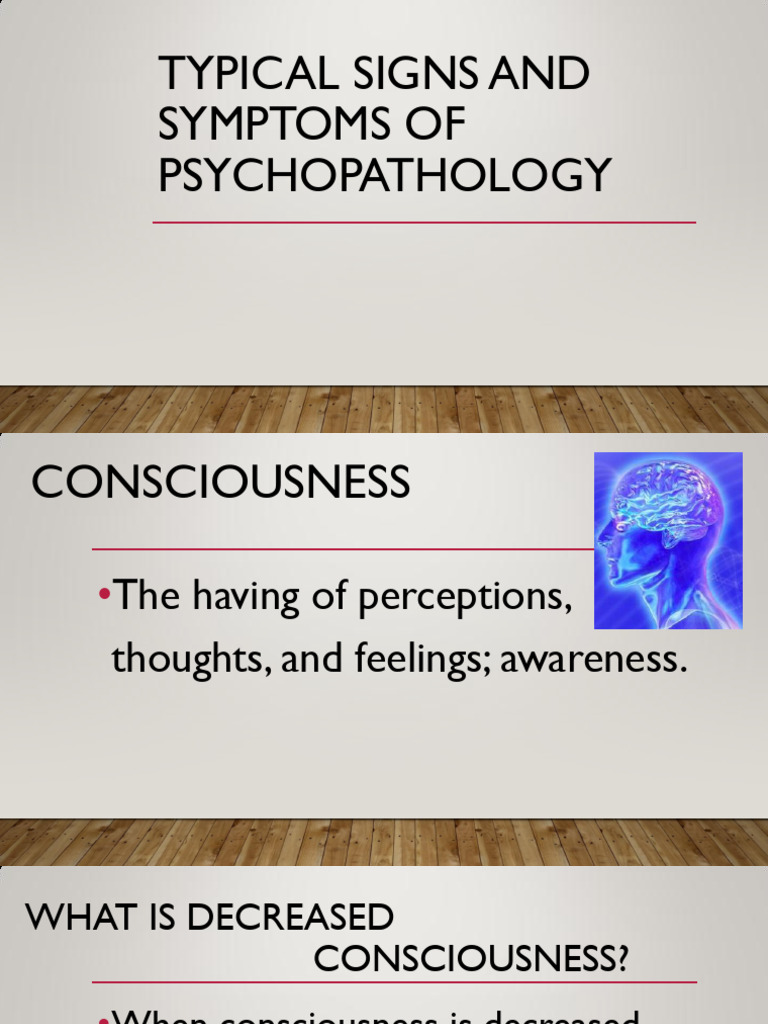 Consciousness | PDF