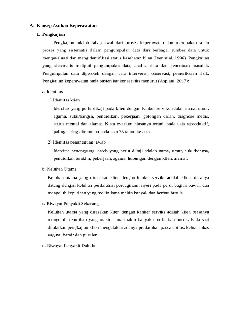 Konsep Asuhan Keperawatan | PDF