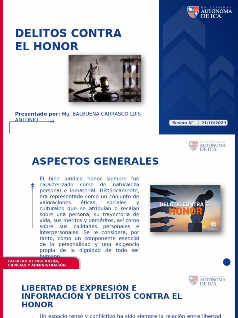 Delitos Contra El Honor | PDF | Ley Pública | Ley común