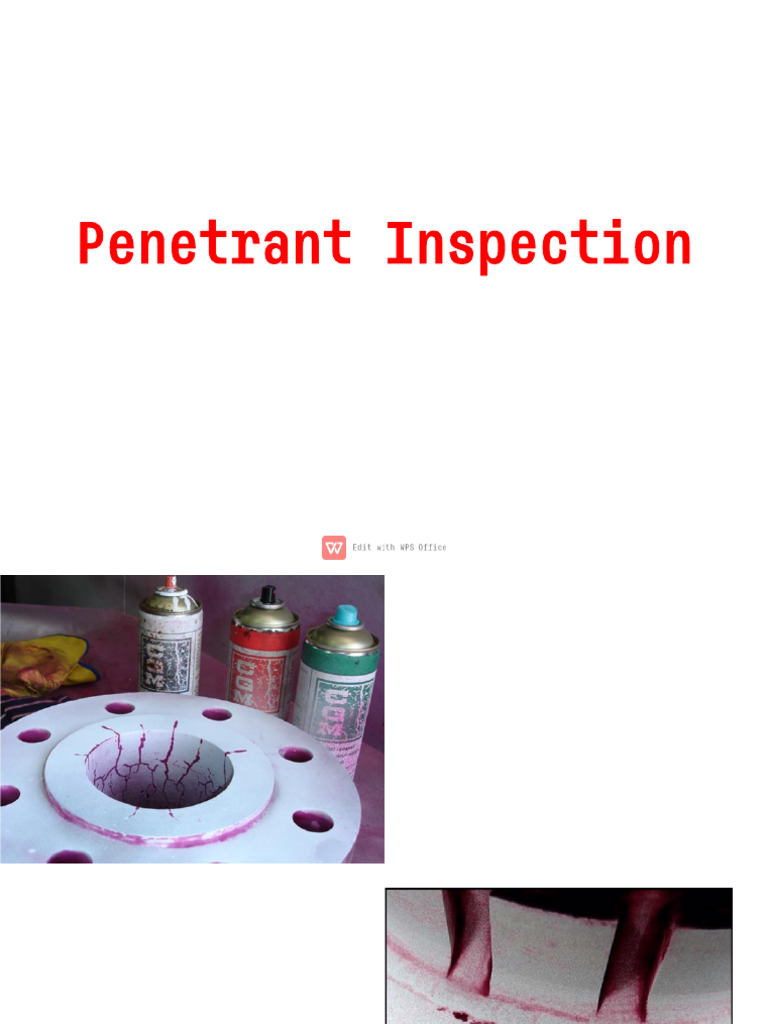 Liquid Penetrant Inspection Guide | PDF | Materials Science | Materials