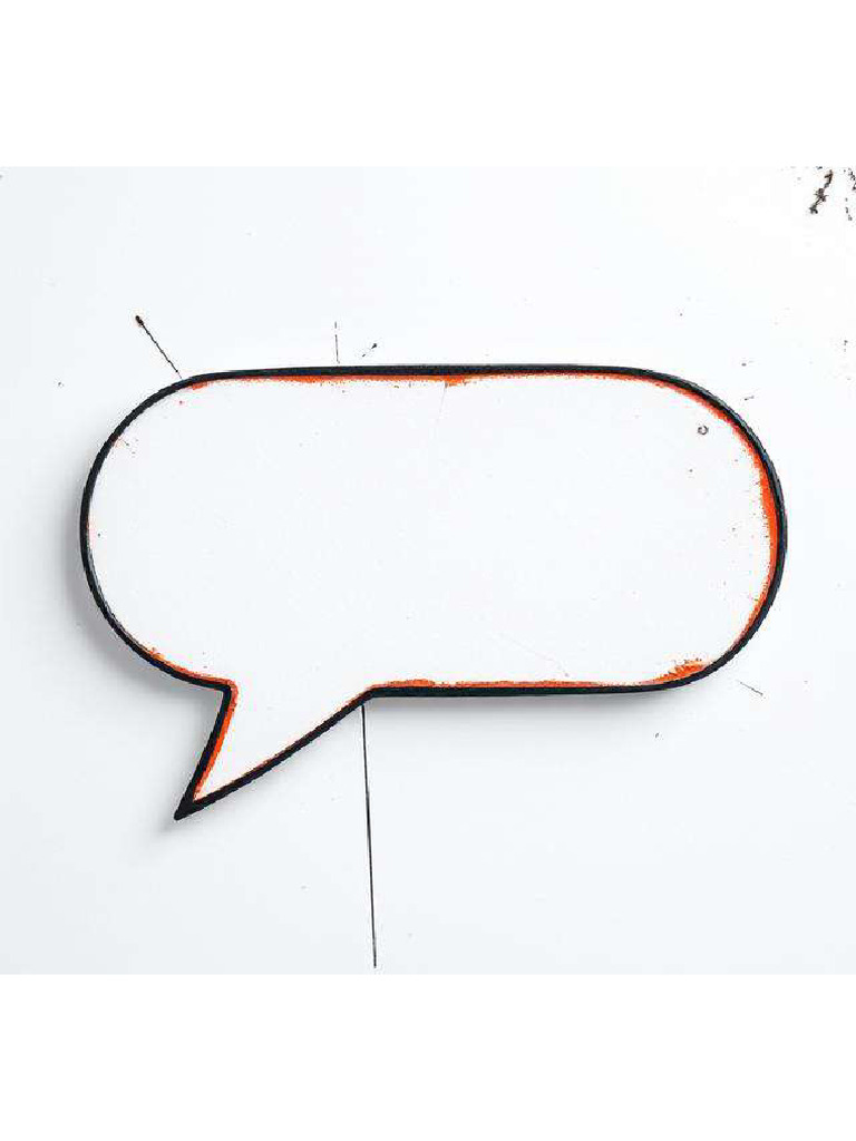 Text Bubble Sticker 5 | PDF