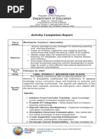 DLL Cover Page Template | PDF