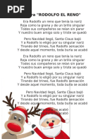 Letra de Rodolfo el Reno | PDF