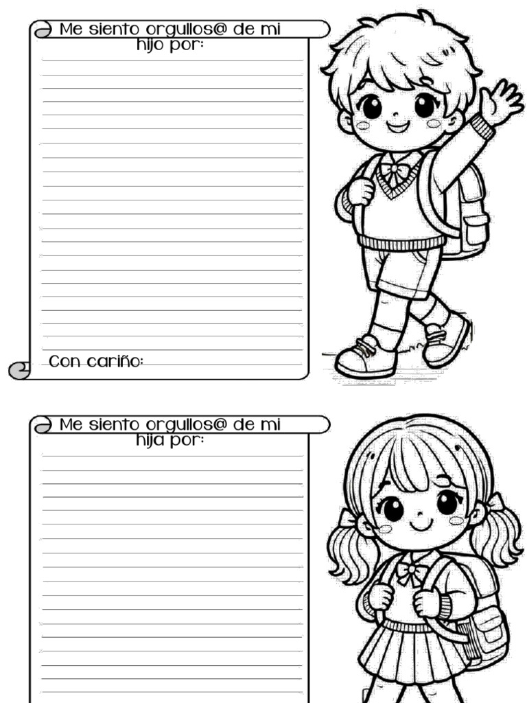 Me Siento Orgulloso de Mi Hijo Por | PDF