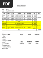 Receipt / Kwitansi: Pt. Maju Depo Logistik | PDF