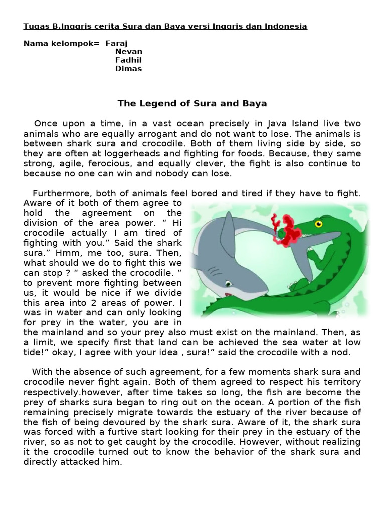 The Legend of Sura and Baya | PDF