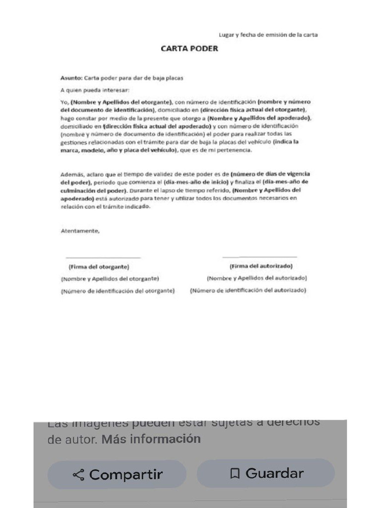Carta Poder | PDF