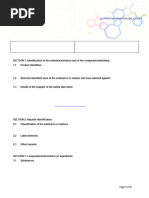 UN2922 Mercury Dichloride Safety Data | PDF | Toxicity | Dangerous Goods