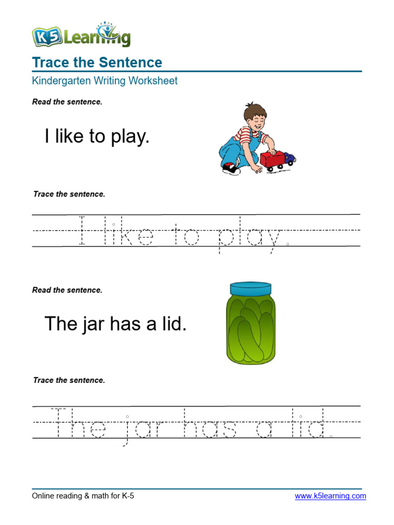 Trace Sentences 4 | PDF