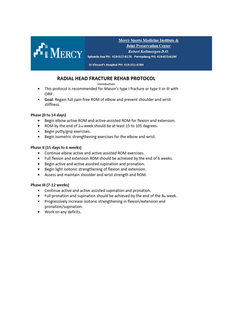 radial-head-orif-protocol | PDF