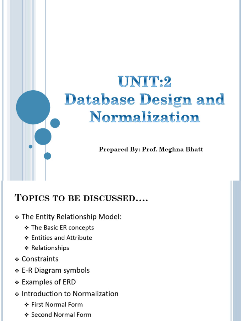 EContent 3 2025 03 17 13 45 55 UNIT 2 EntityRelationshipModelNormalizationpdf 2025 01 08 12 22 ...