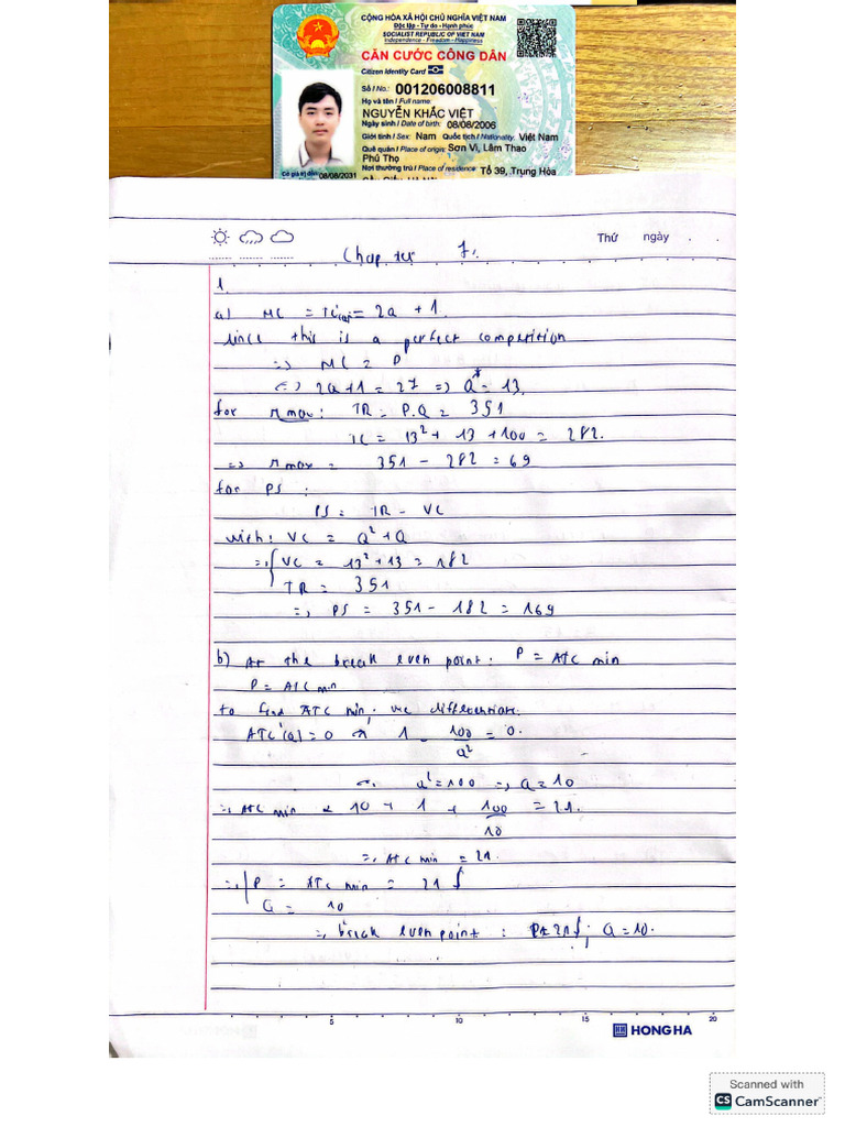 HW Micro Chapter 7 | PDF